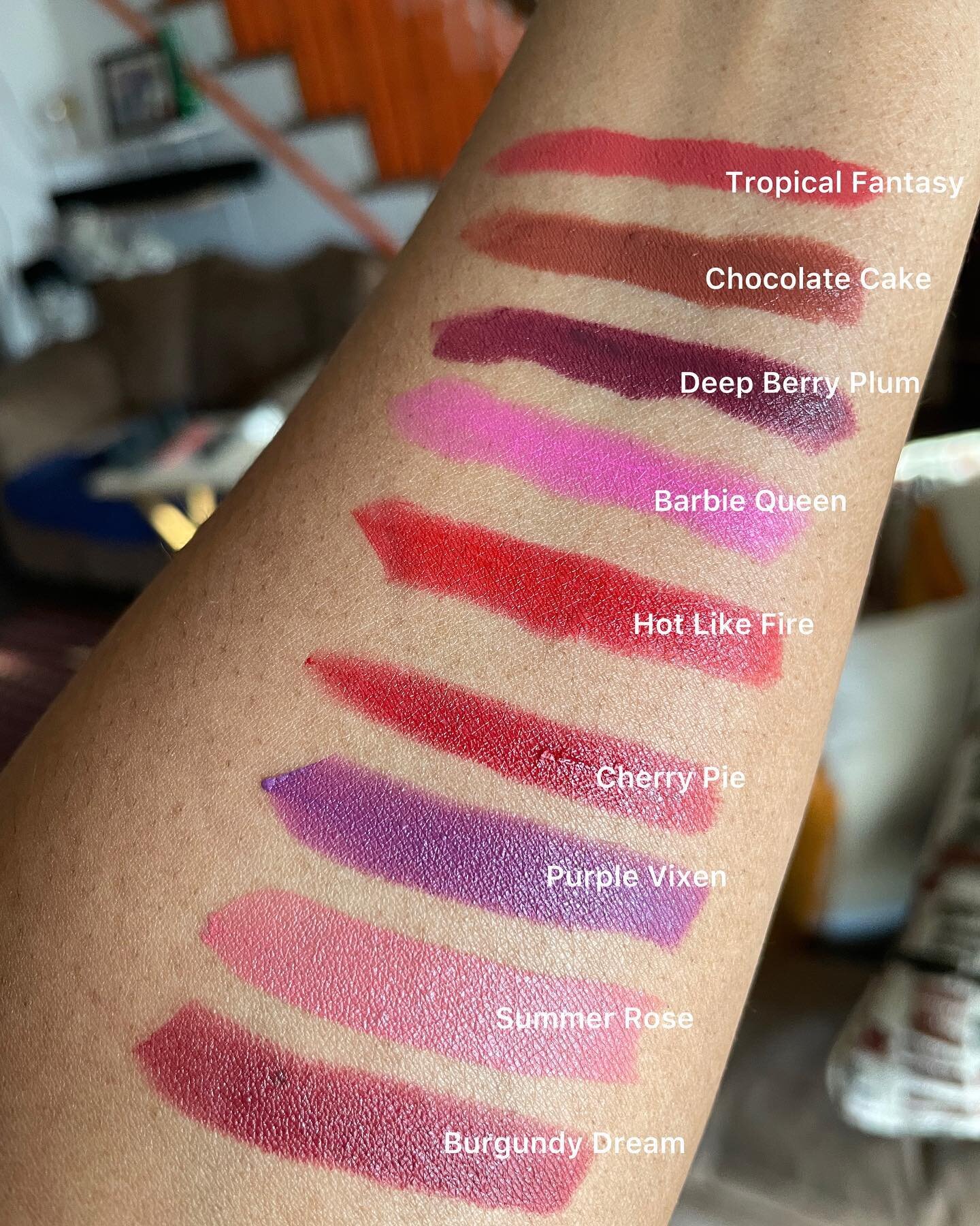 Fierce in Color Lipsticks