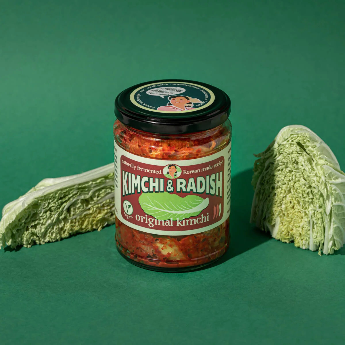 Korean Kimchi made in London, Raw, Alive,Unpasteurized
