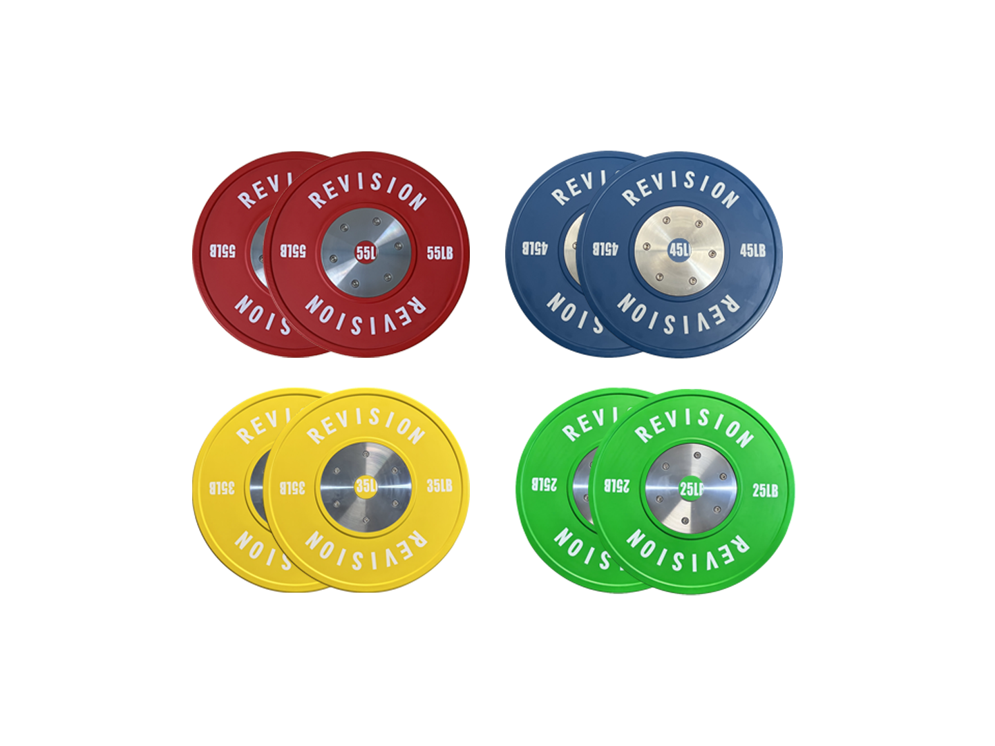 Revision Barbells | Revision Barbells + Plates