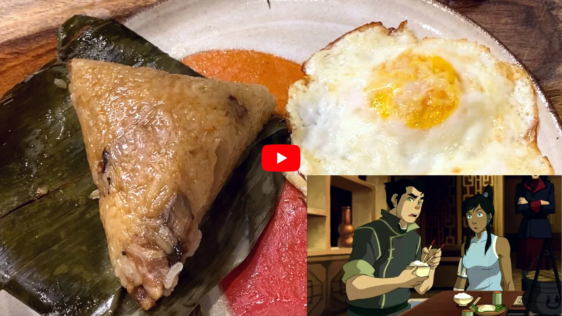 Sticky Rice Cake "Zhongzi" (Legend of Korra) — Woo Can Cook