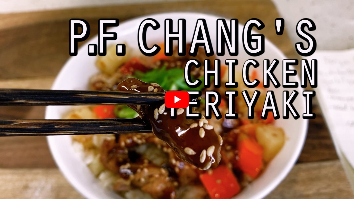 P.F. Chang's Teriyaki Chicken — Woo Can Cook