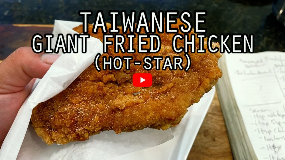 Taiwanese Giant Fried Chicken (Hot-Star) — Woo Can Cook