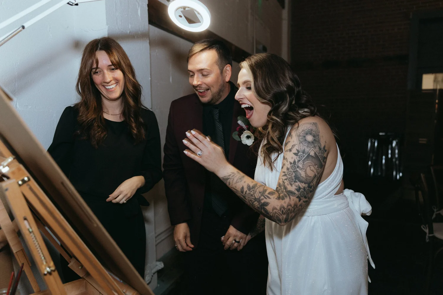 RNDillustrations | Live Wedding Painter, VA — RNDillustrations