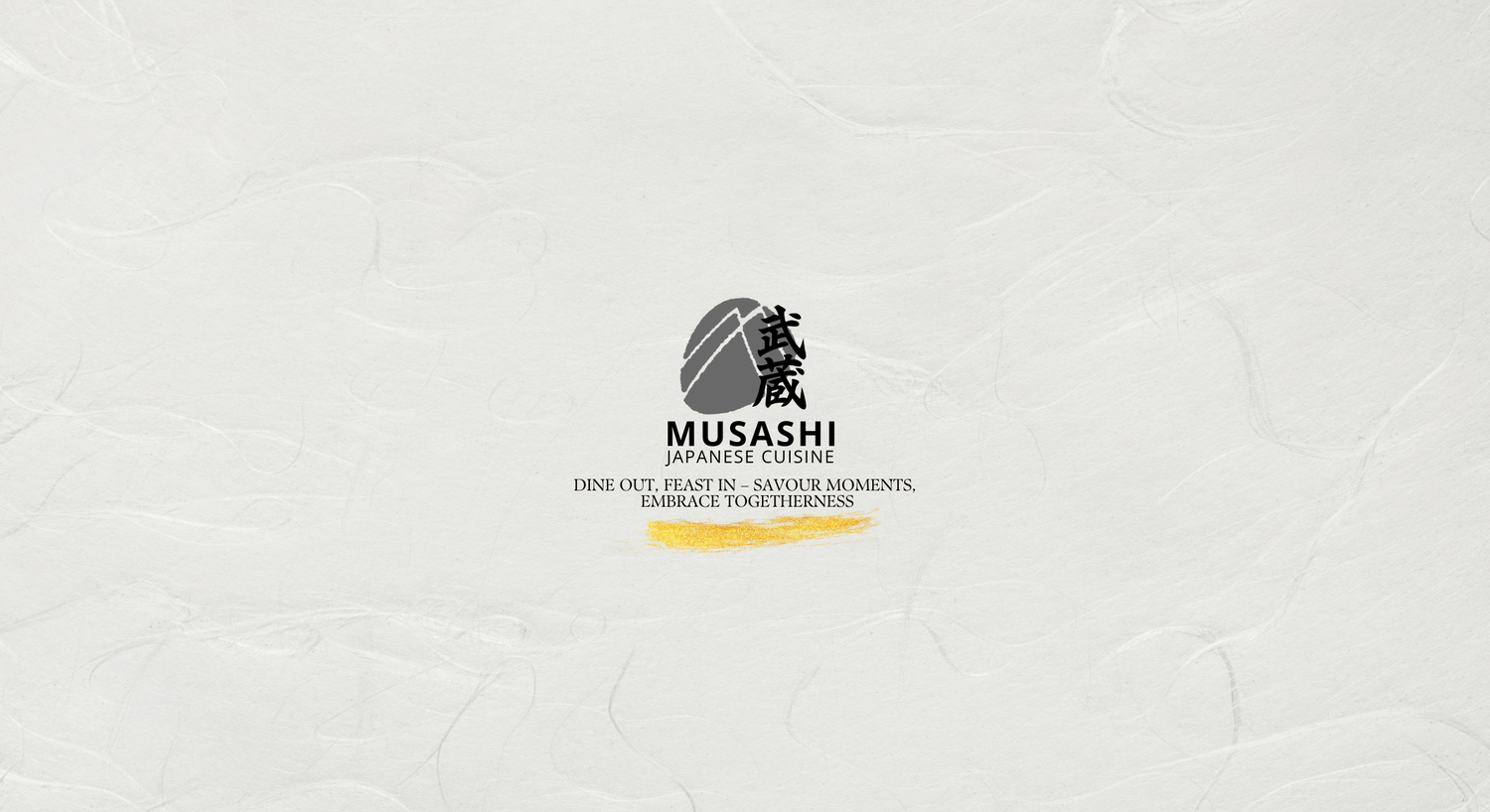 Musashi Dinner Menu