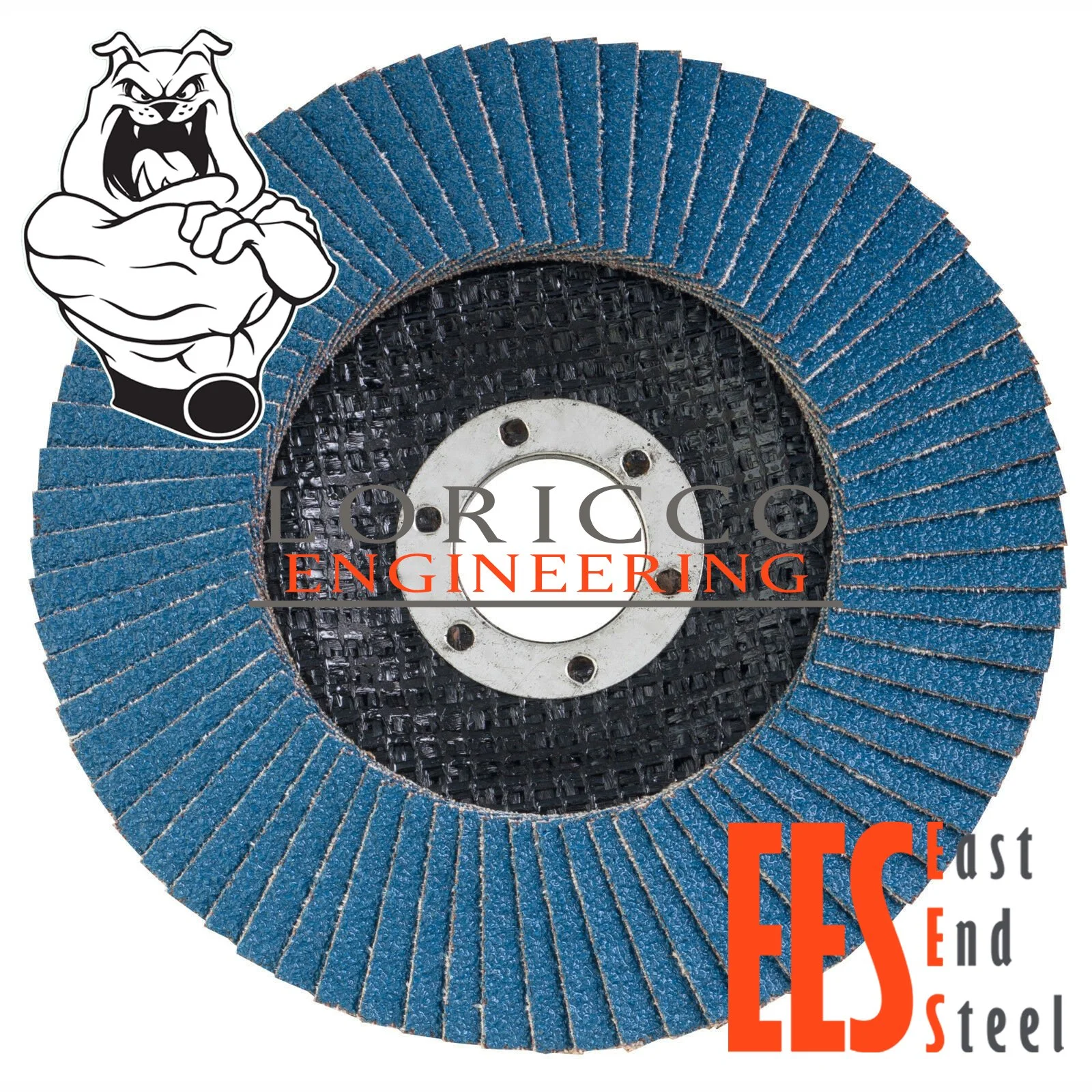 5" 125mm Flap Discs Wheels Zirconia (40, 60, 80 grit) Flap Disc Gen PK ...