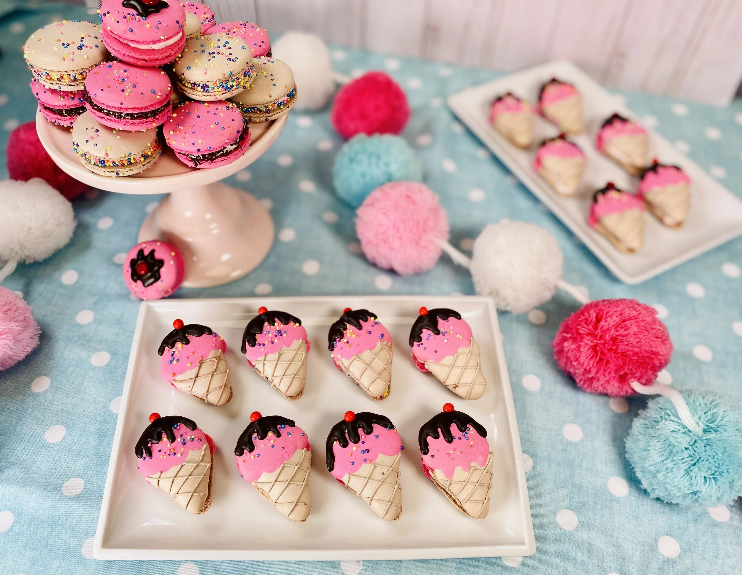 We All Scream for Ice Cream Macarons — Florida Academy of Baking