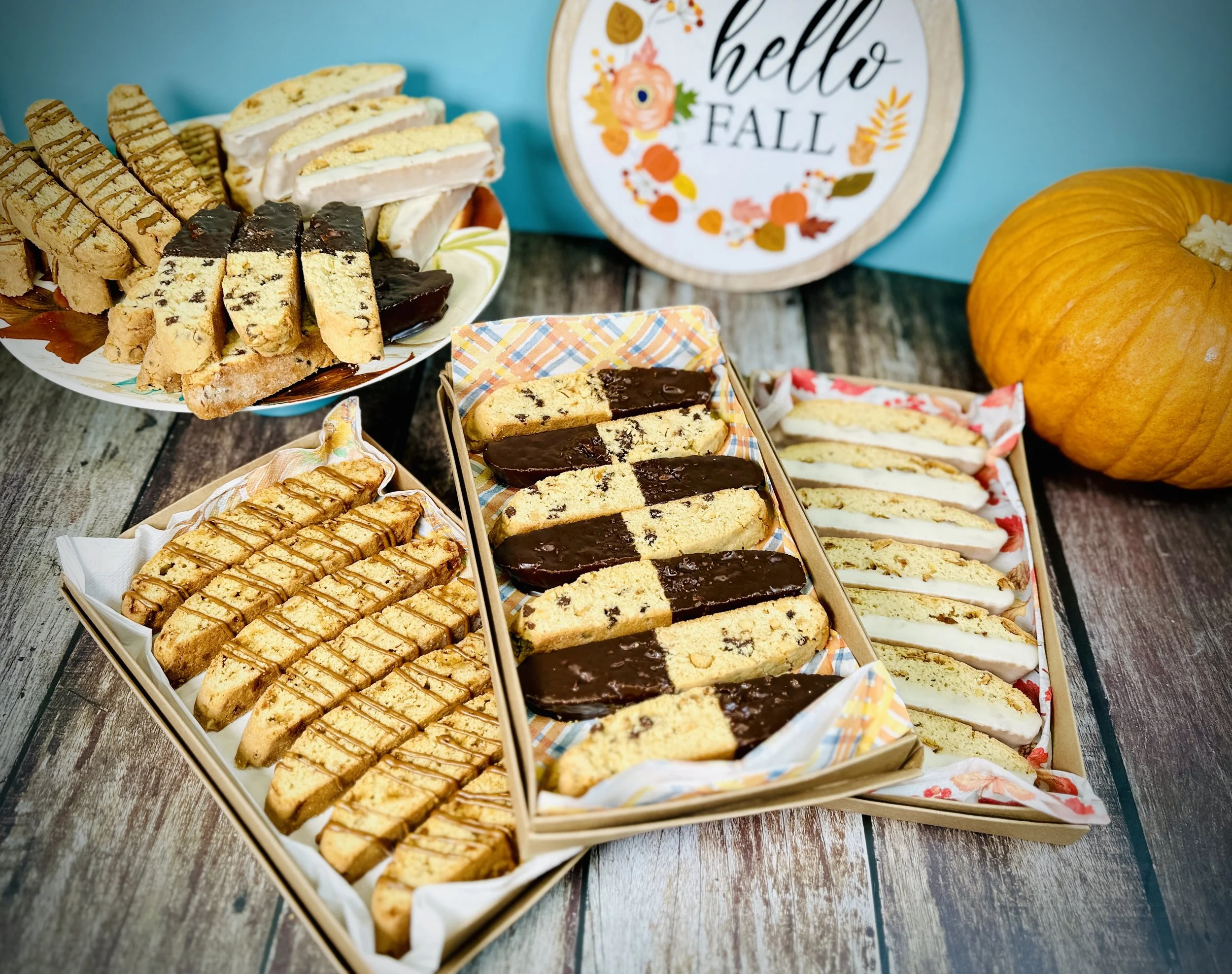 Fall Flavored Biscotti- 3 Varieties! — Florida Academy of Baking