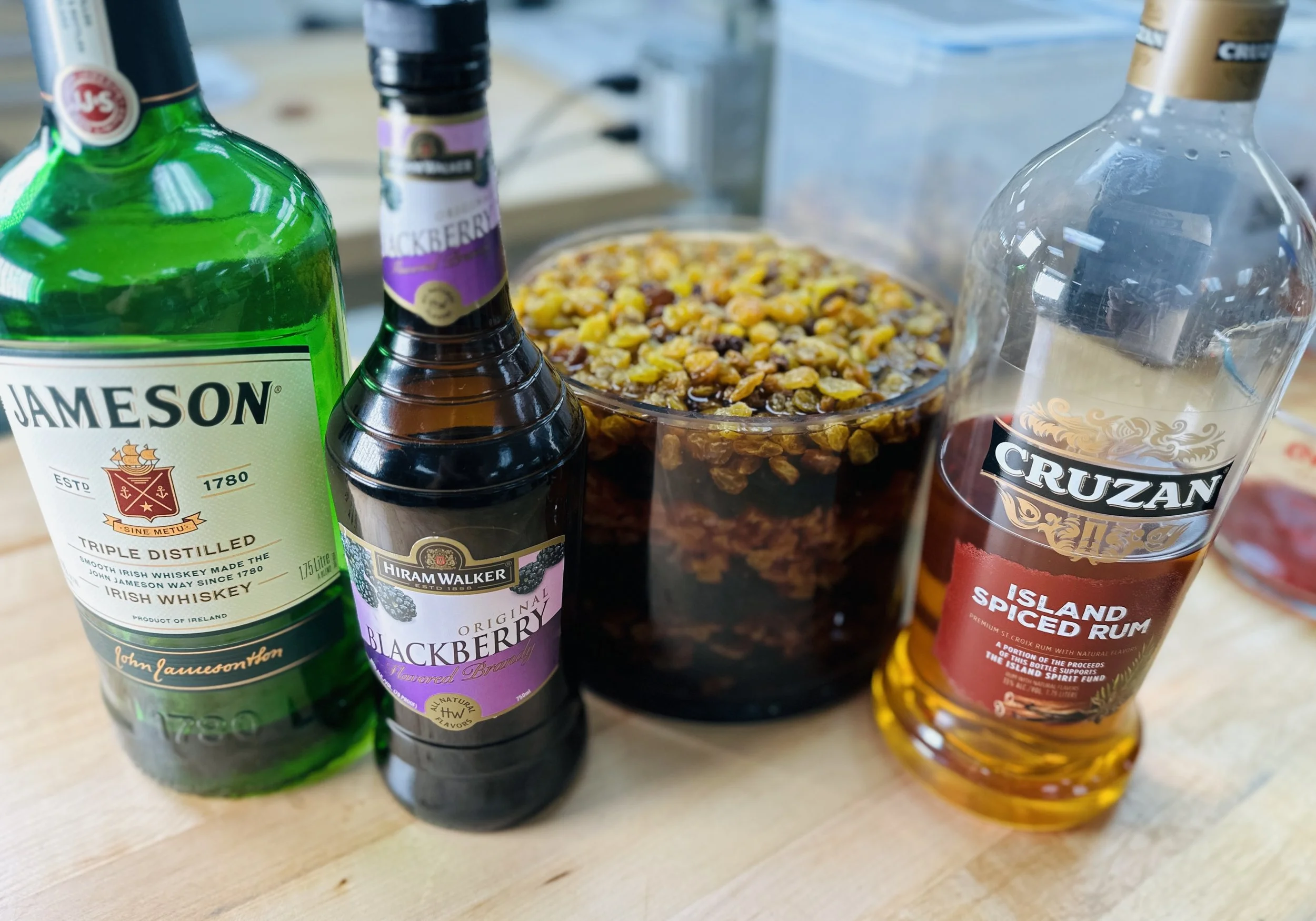 TWO PART Class Boozy* Irish Holiday Fruit Cake — Florida Academy of Baking