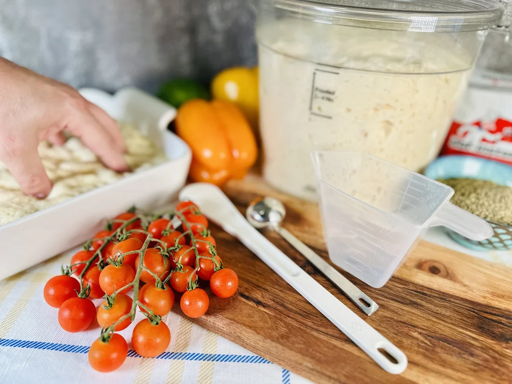 Focaccia Bucket — Florida Academy of Baking