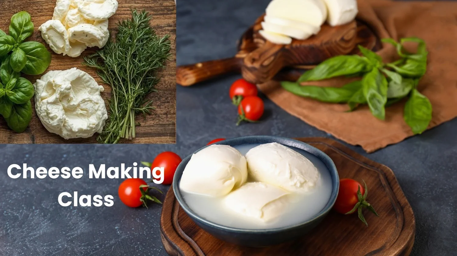 Cheese Making Class – Fresh Mozzarella, Ricotta, Cream Cheese ...