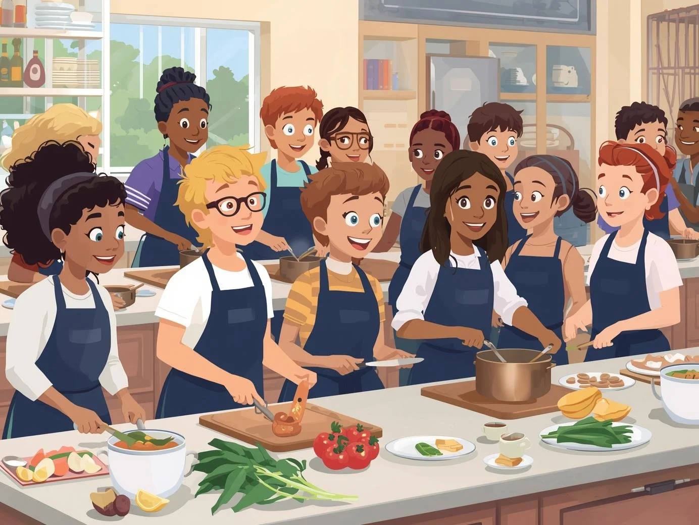 After-School Culinary Program, Twice a Week for Six Weeks – 12 Hands-On ...
