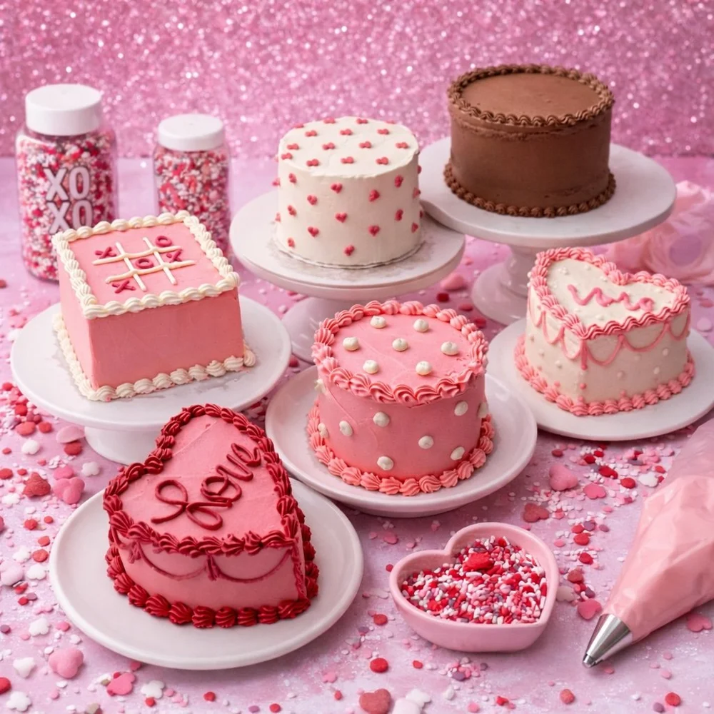 Valentine’s Bento Cake Decorating Class — Florida Academy of Baking