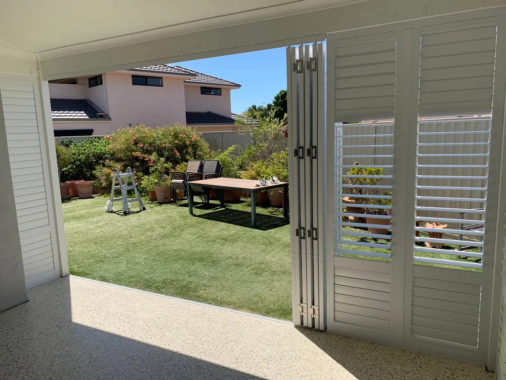 Our external range installations — Perth's Boutique Plantation Shutters