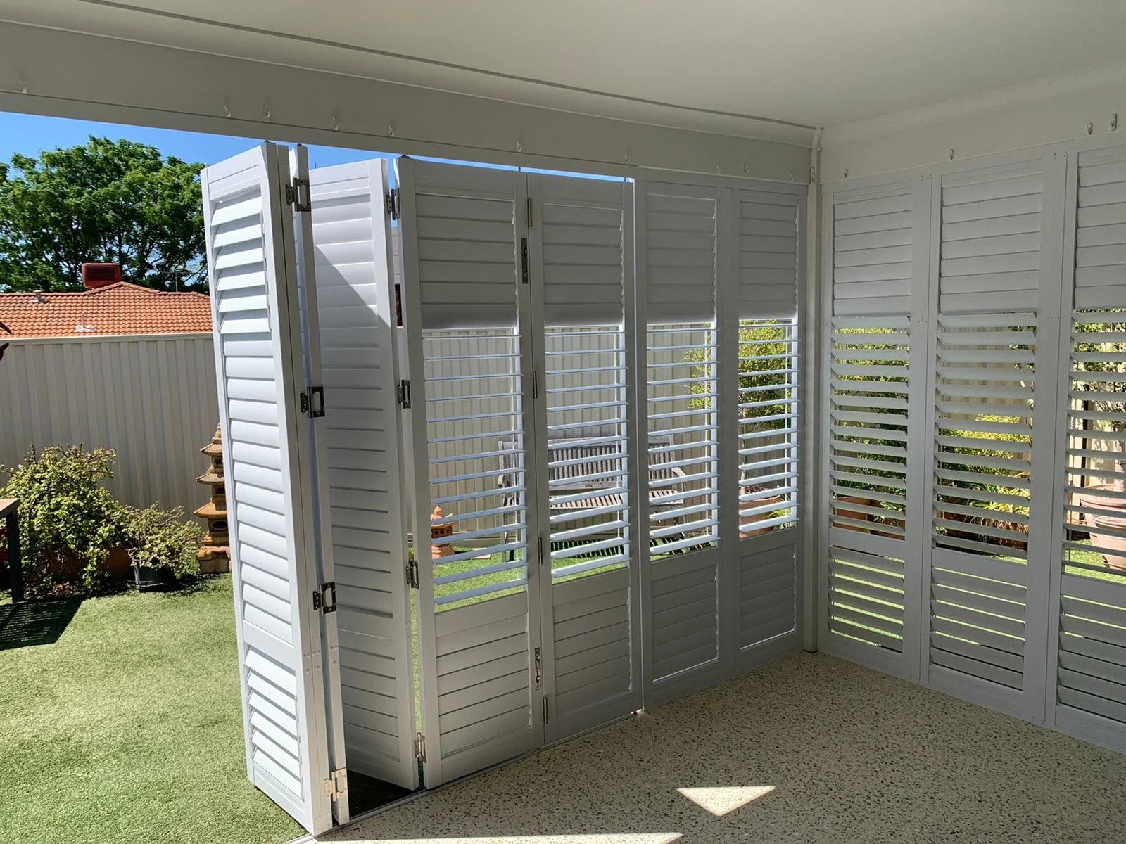 Our external range installations — Perth's Boutique Plantation Shutters