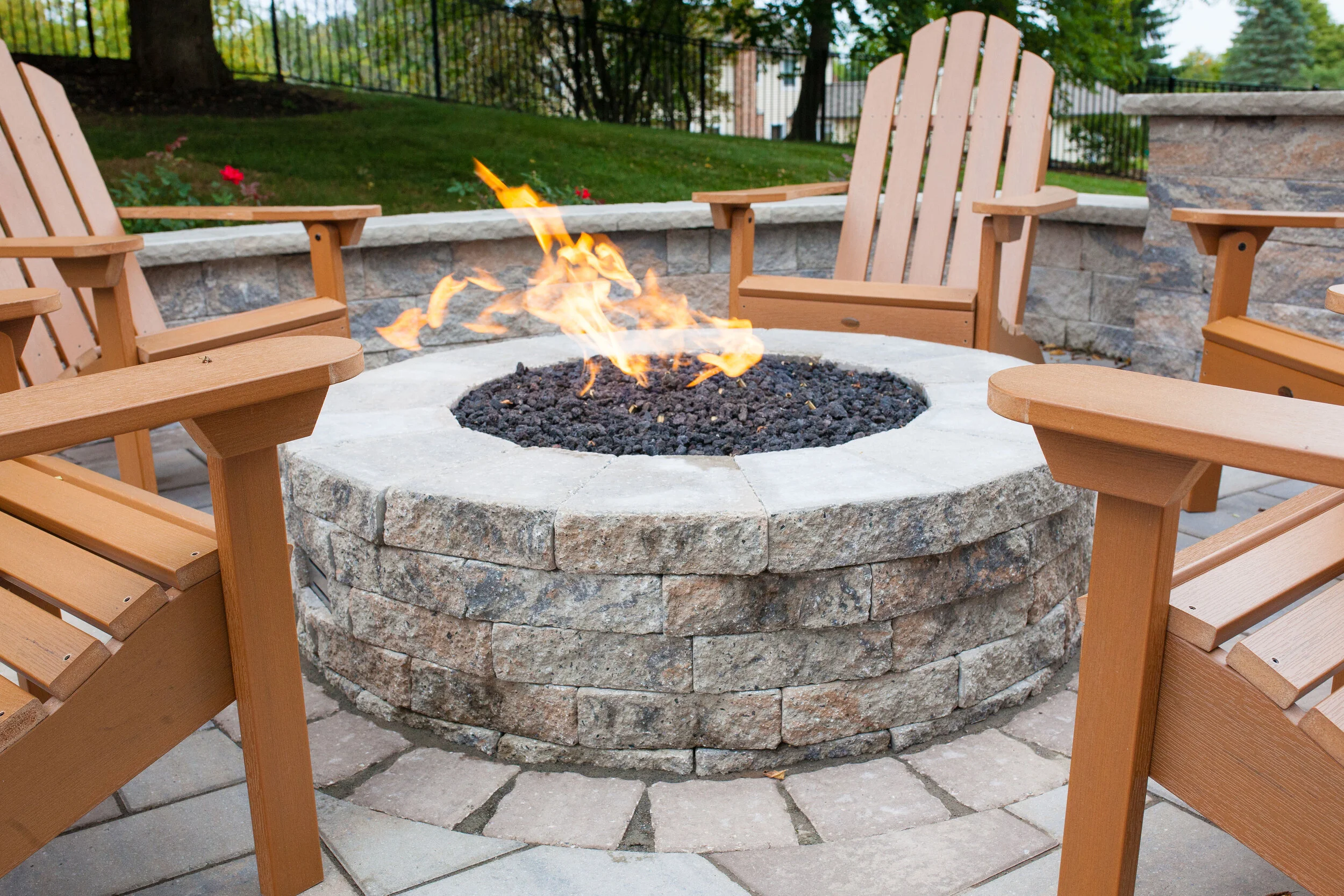 Fire Pits and Fire Places — JOSH Landscape Co.