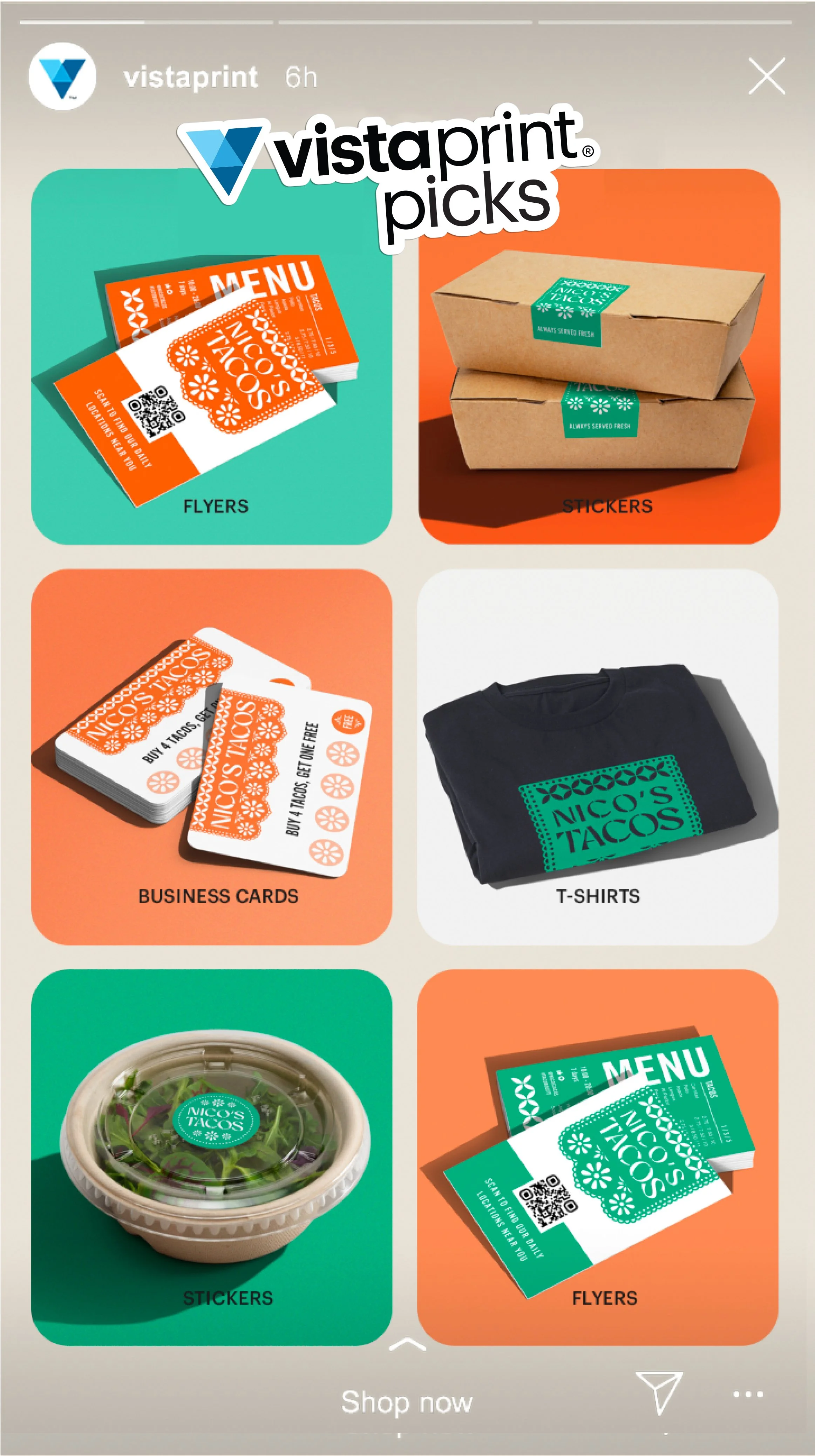VistaPrint — Annie Chin | Design & Art Direction