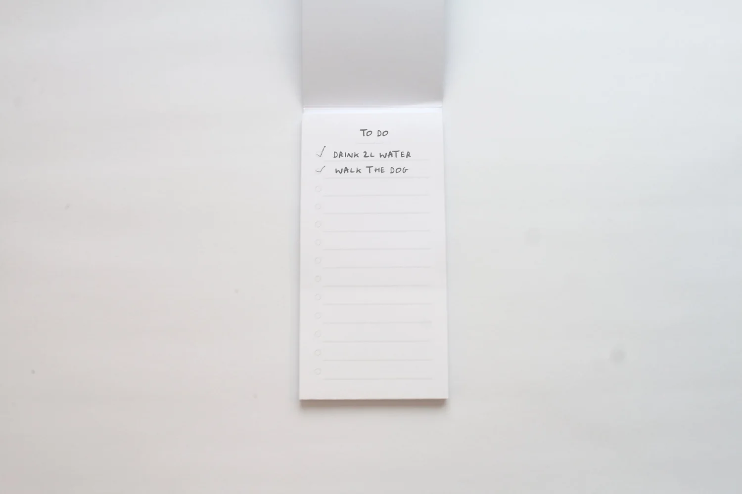 Recycled Notepad Mini Calendar — Emma Make
