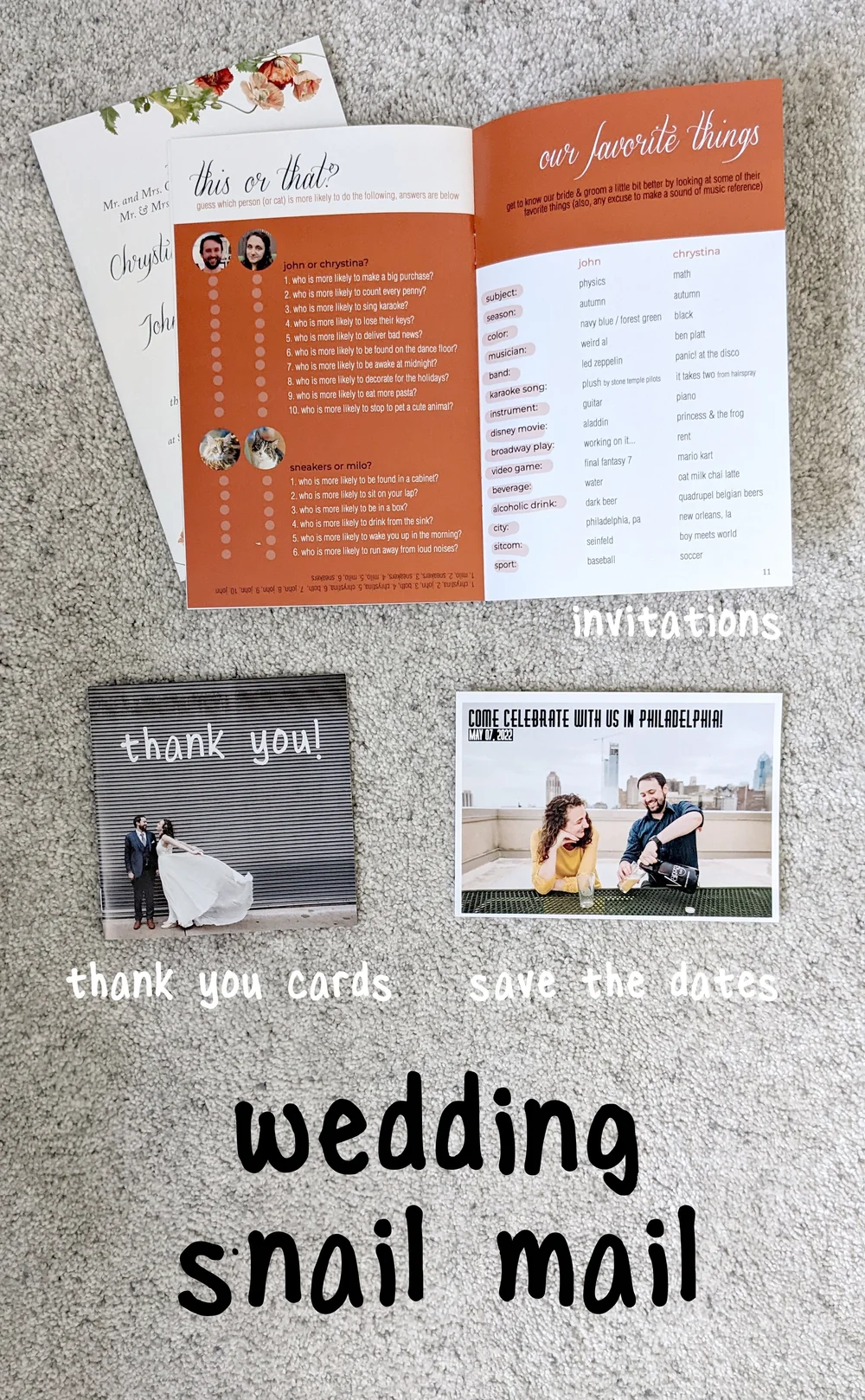 How to Design and Create Custom Wedding Communications — Chrystina Noel