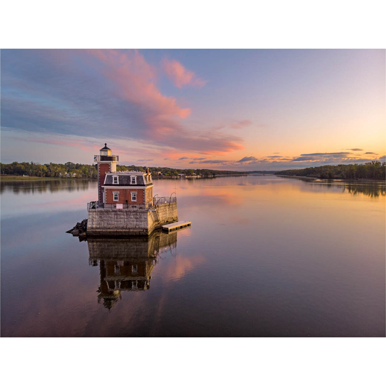 Hudson Lighthouse Zoom Background | Anthony LeDonne