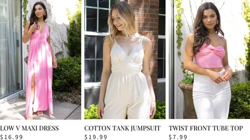 Cute & Affordable Clothes for Women