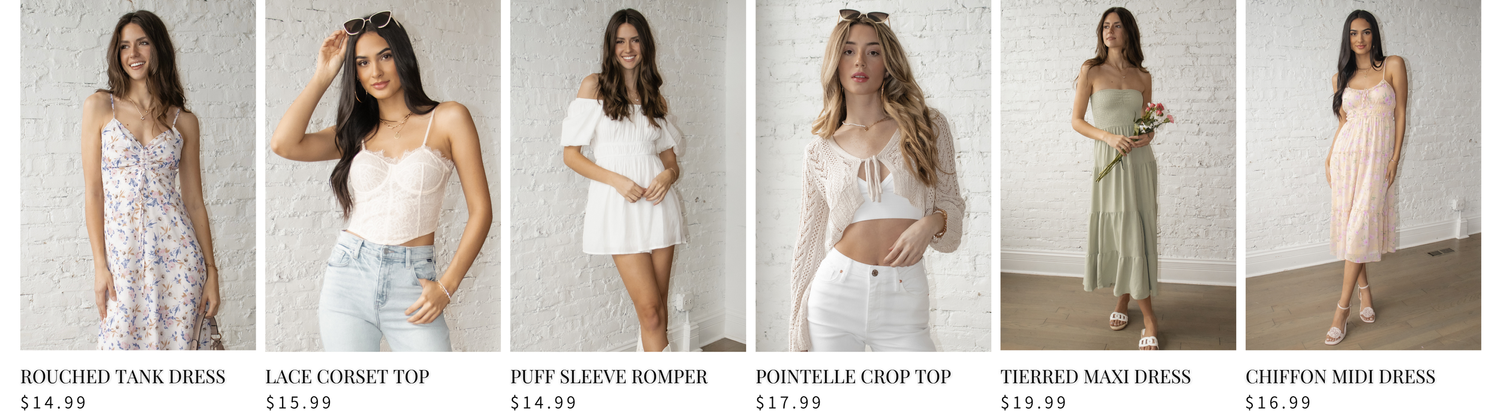 Cute & Affordable Clothes for Women