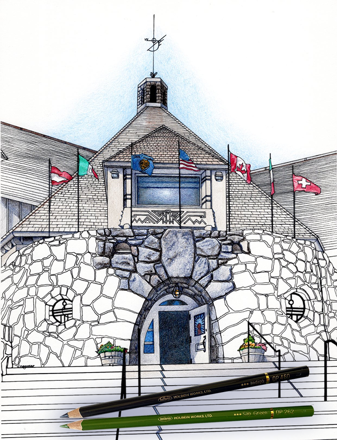 Timberline Lodge — Bonny Wagoner - Artist/Illustrator