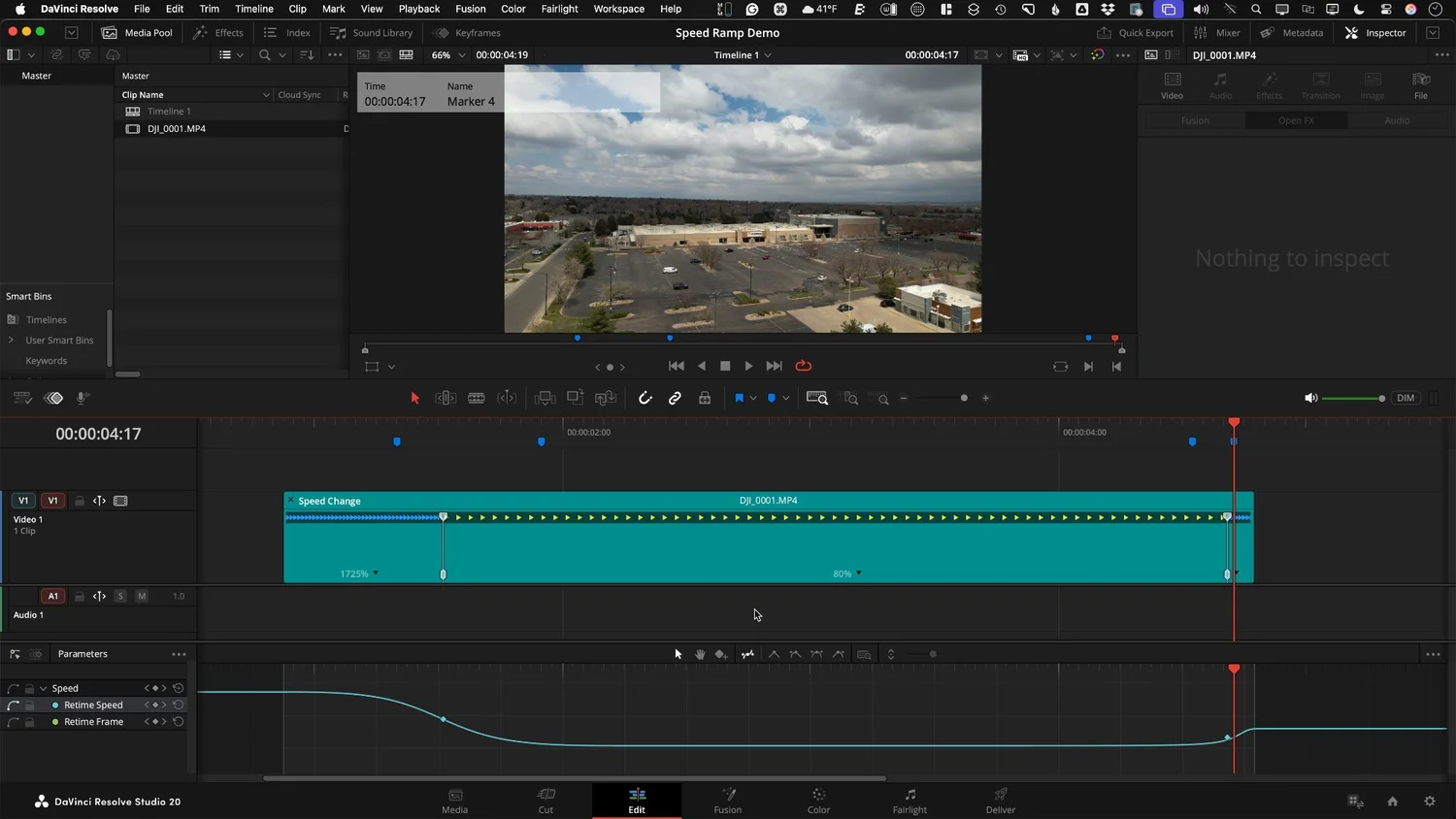 Speed Ramp with Motion Blur in DaVinci Resolve — Creative Video Tips