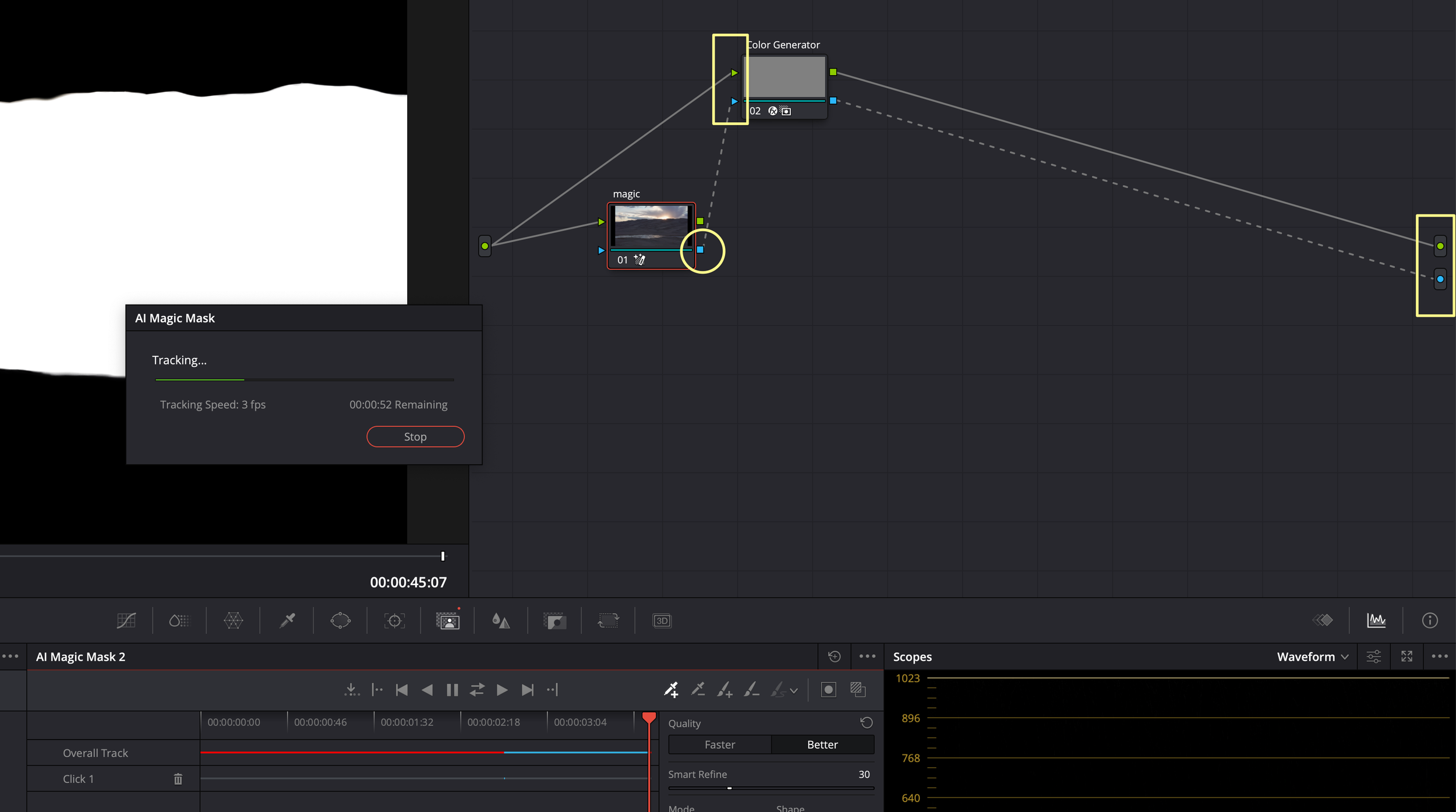 Save Magic Mask 2 in Resolve 20 — Creative Video Tips