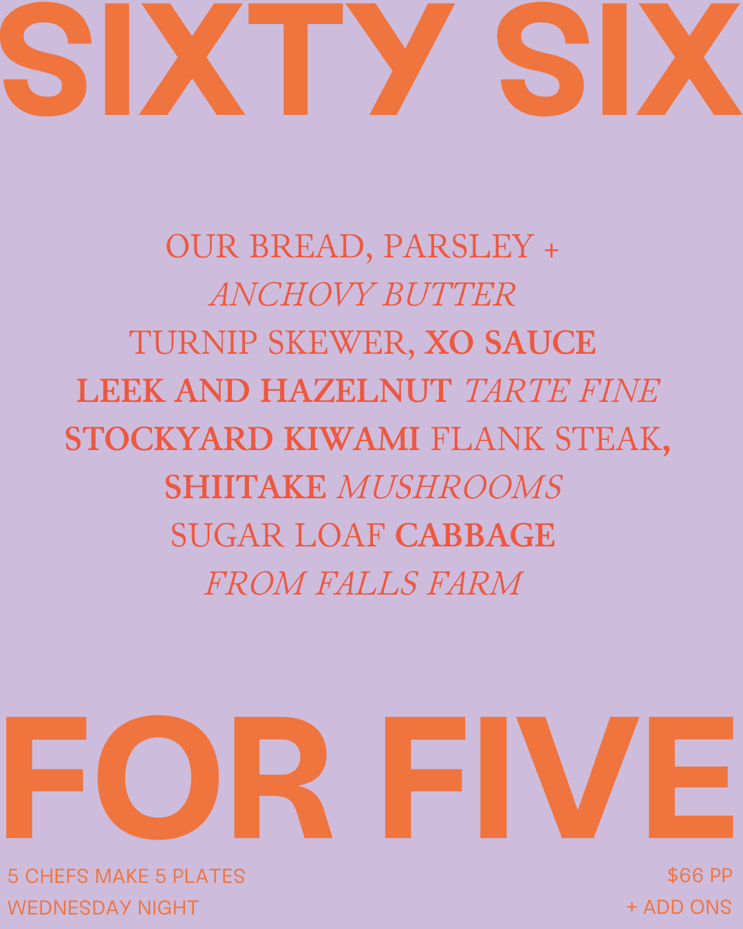 5 Plates — Essa Restaurant