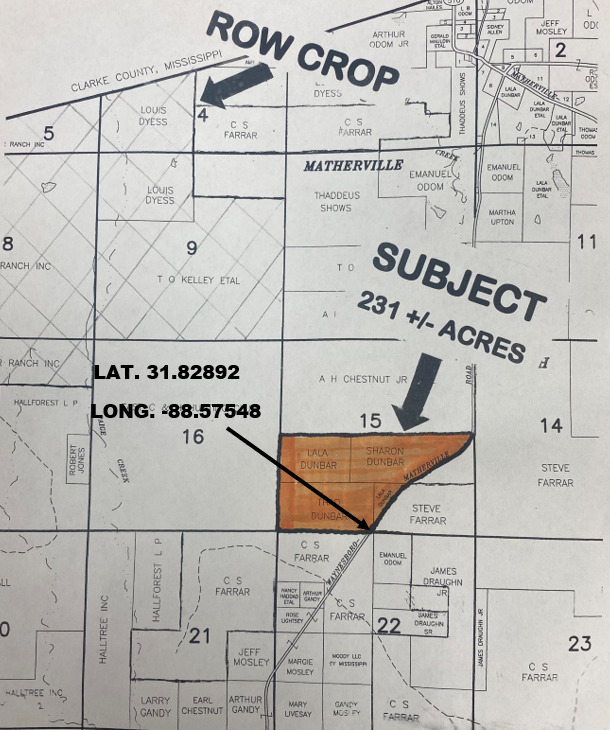 Wayne County, MS Dunbar 231 — Johnson Land Company