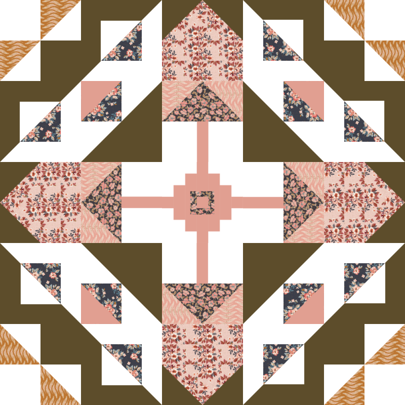 Flare Quilt PDF Pattern — Thai Charm LLC