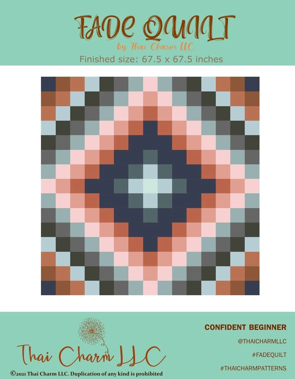 Spring Hill Quilt Pattern — Thai Charm LLC