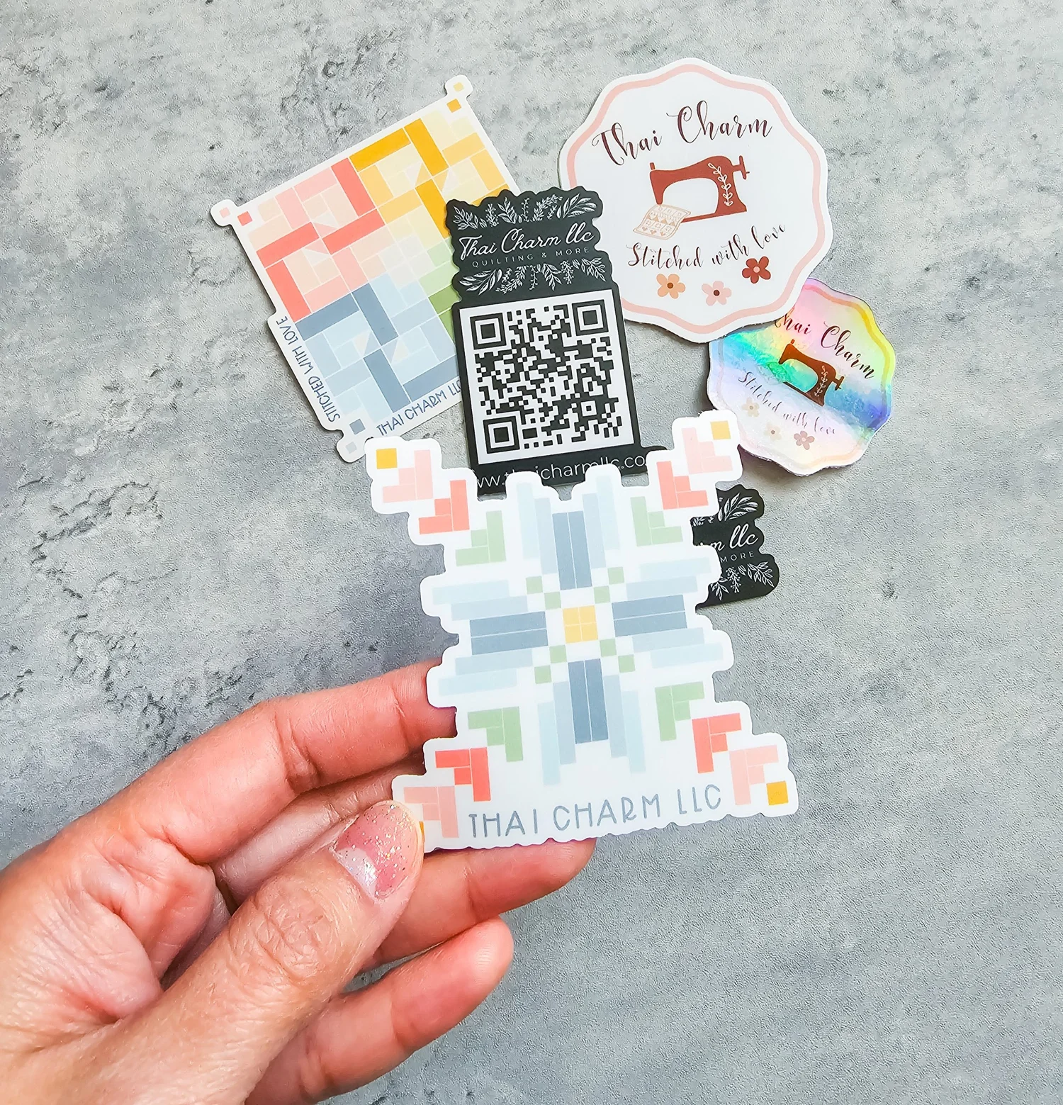 QuiltCon Badge Holder — Thai Charm LLC