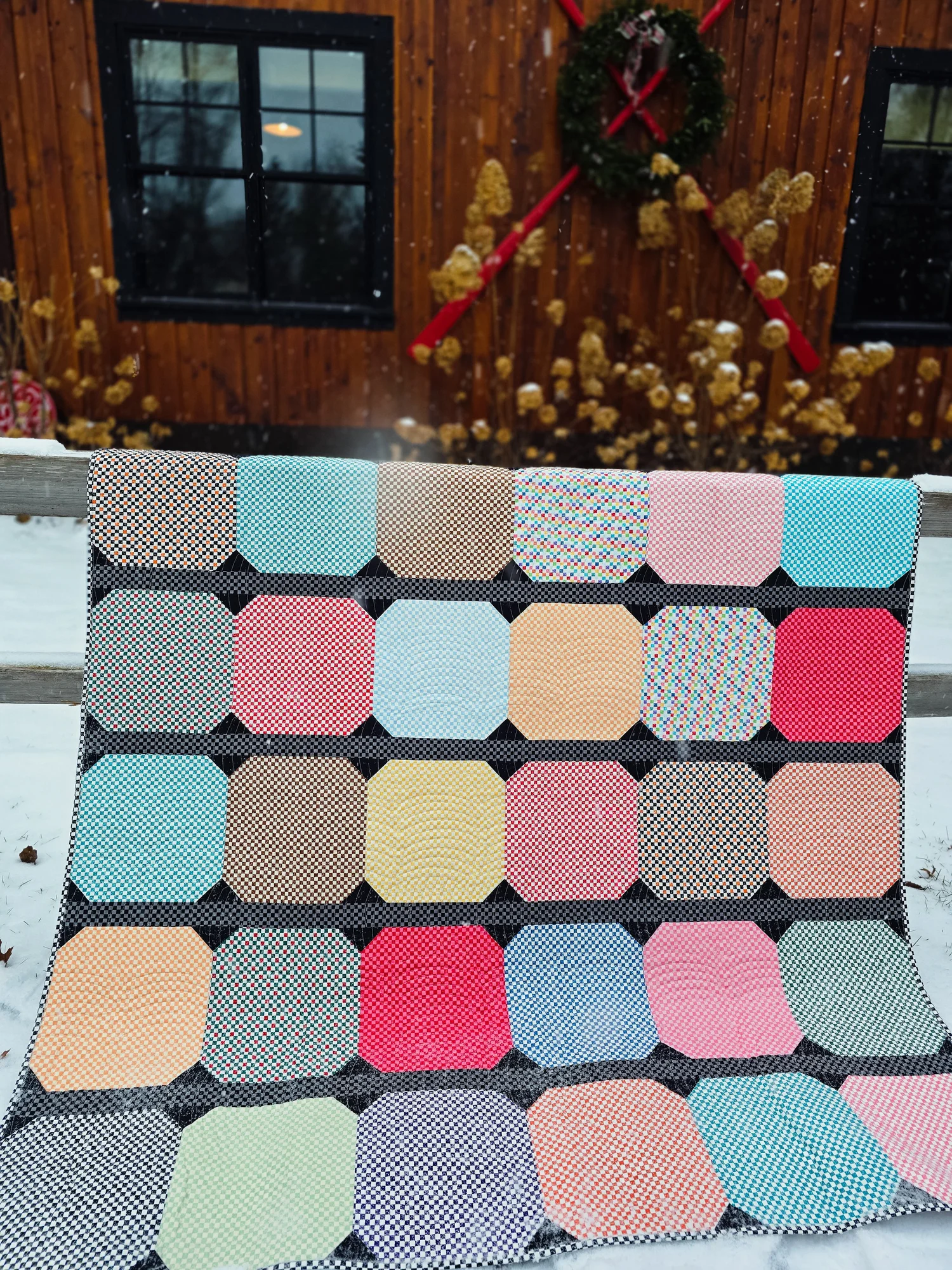Pebble Quilt: The Perfect Last-Minute Gift with a Layer Cake Bundle ...