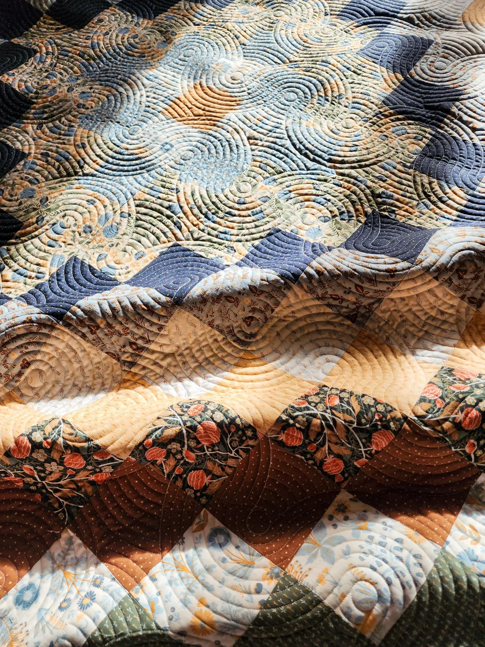 The Perfect Last Minute Handmade Quilt Pattern featuring The Old Garden ...