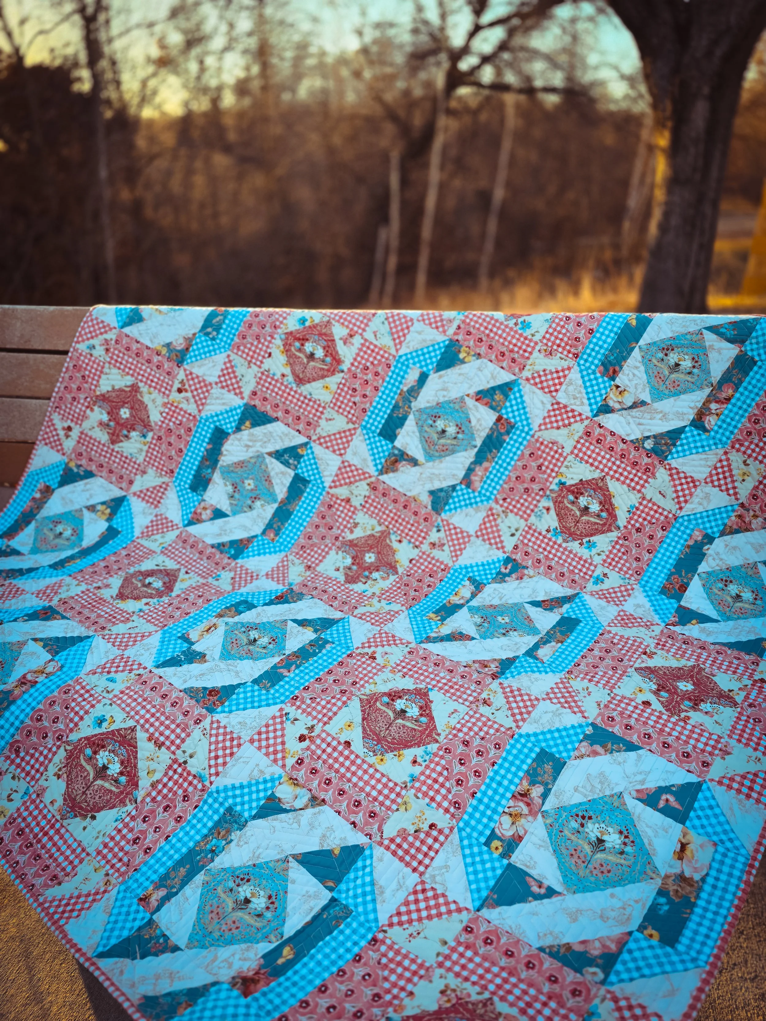 Perfect quilt for fussy cutting — Thai Charm LLC