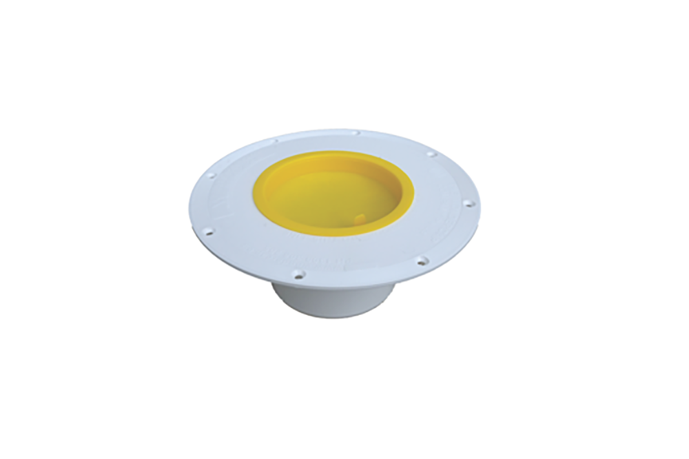 Retro-Fit Puddle Flange with Test Plug — The Wondercap Company