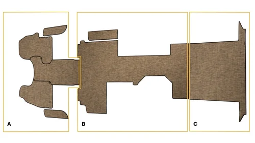 Sprinter Van Floor Mats — Inhabit Design Works