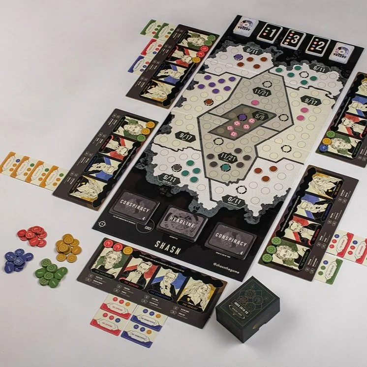 SHASN - What Will You Stand For | The Political Strategy Board Game