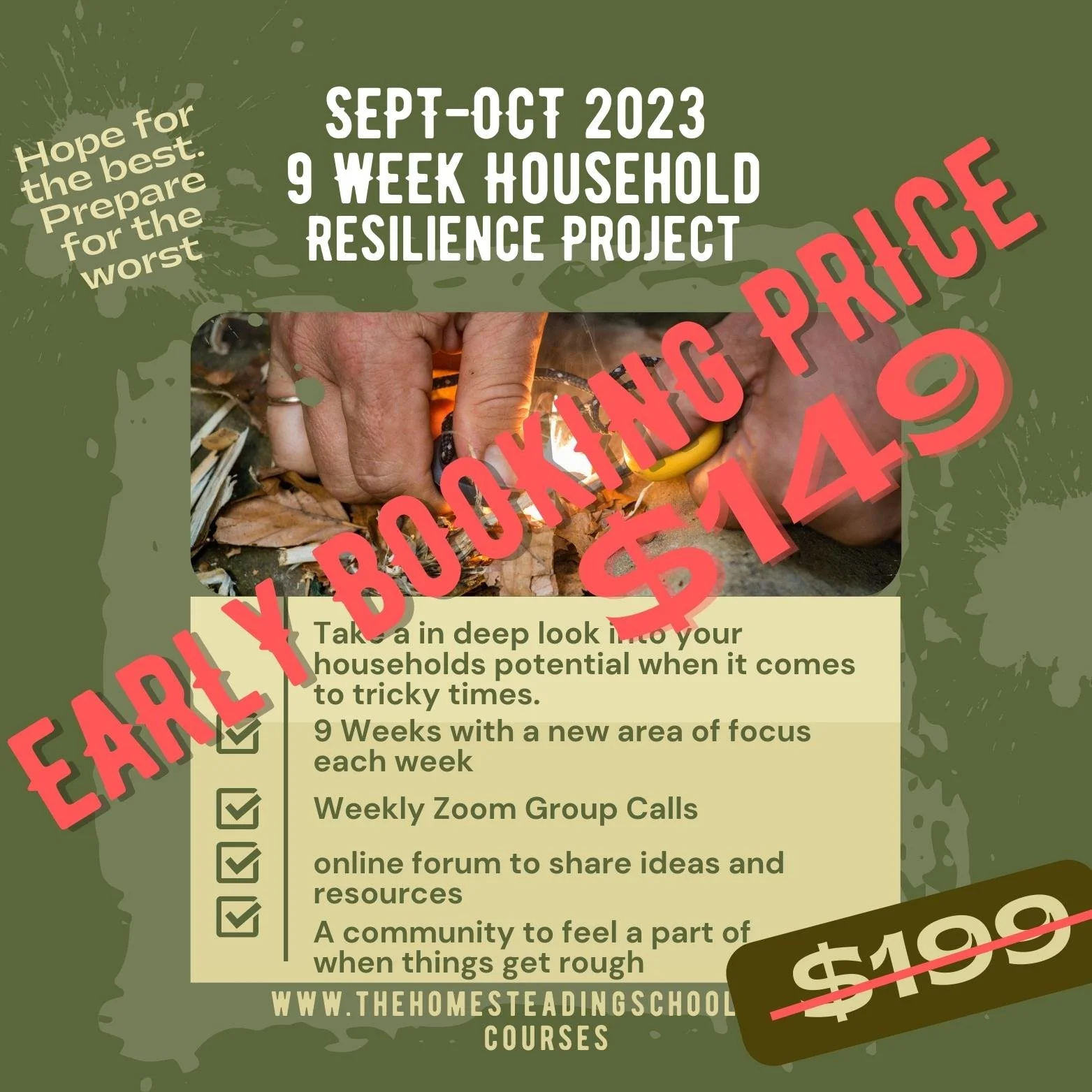 workshop — The Homesteading School