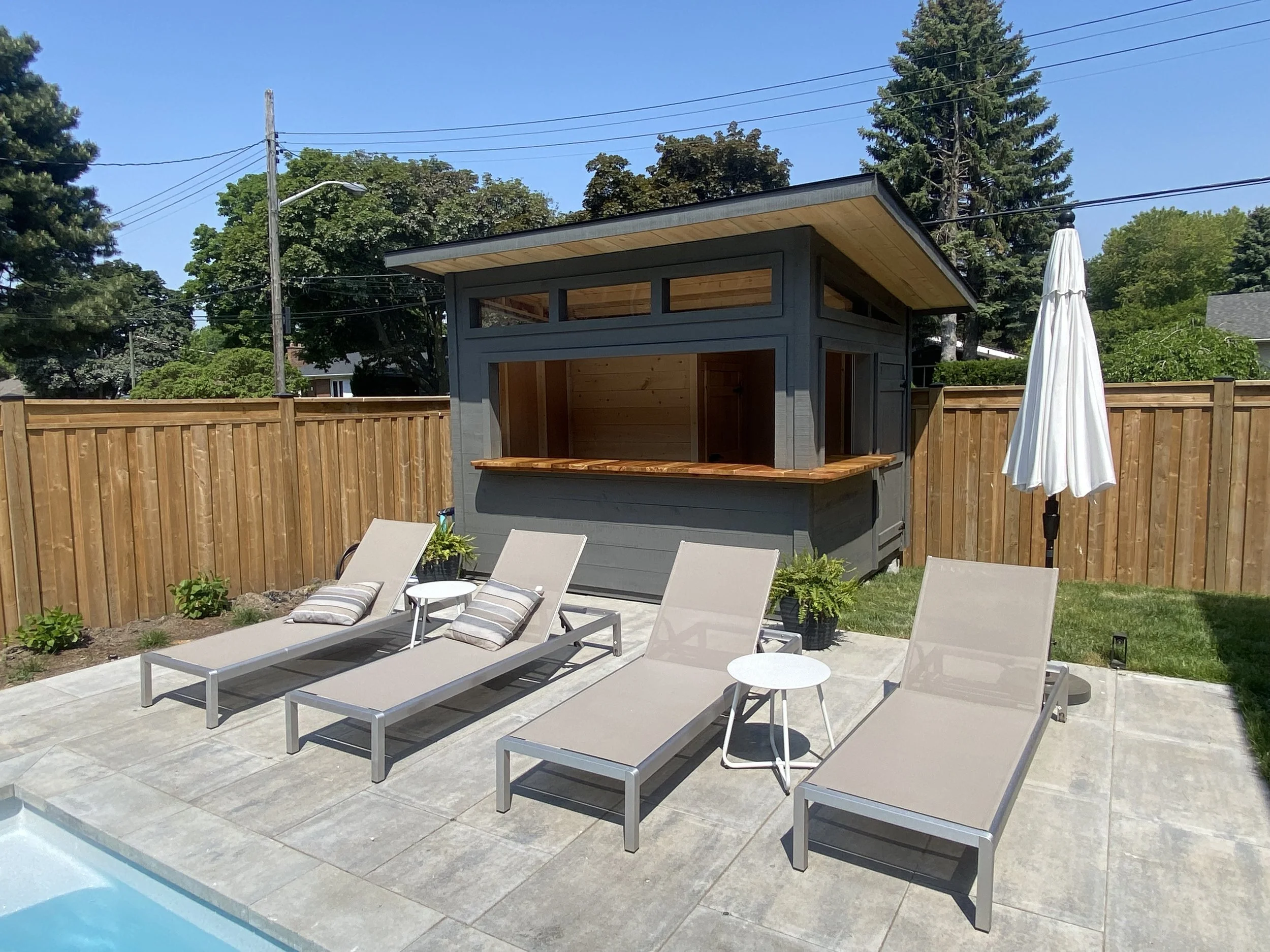 Pool House Plans Lean