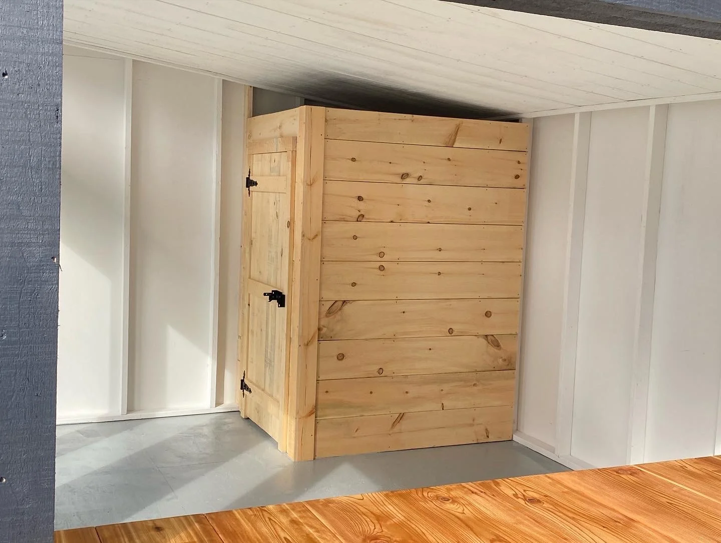 12x16 Pool House Lean-To — Northsheds