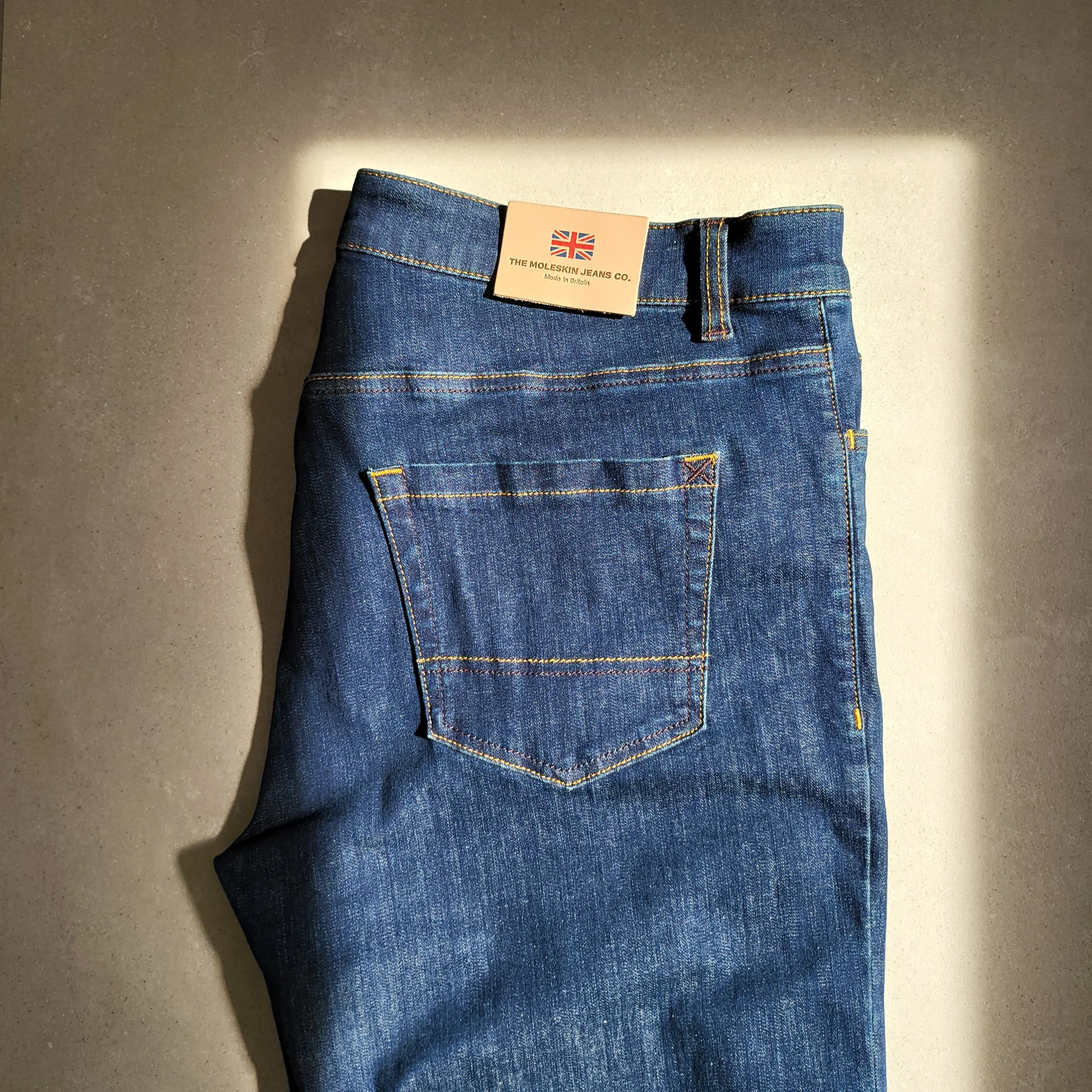 Great British Selvedge Raw Unwashed Denim Jeans- Designed & Made in ...