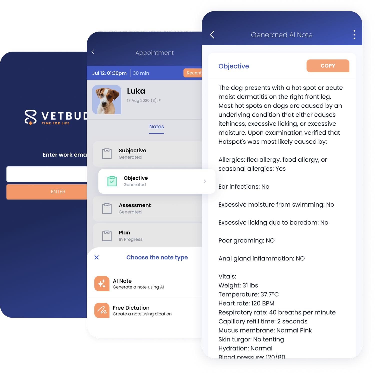 VetBuddy: AI-Powered Hands-free Documentation + Veterinary-Specific ...