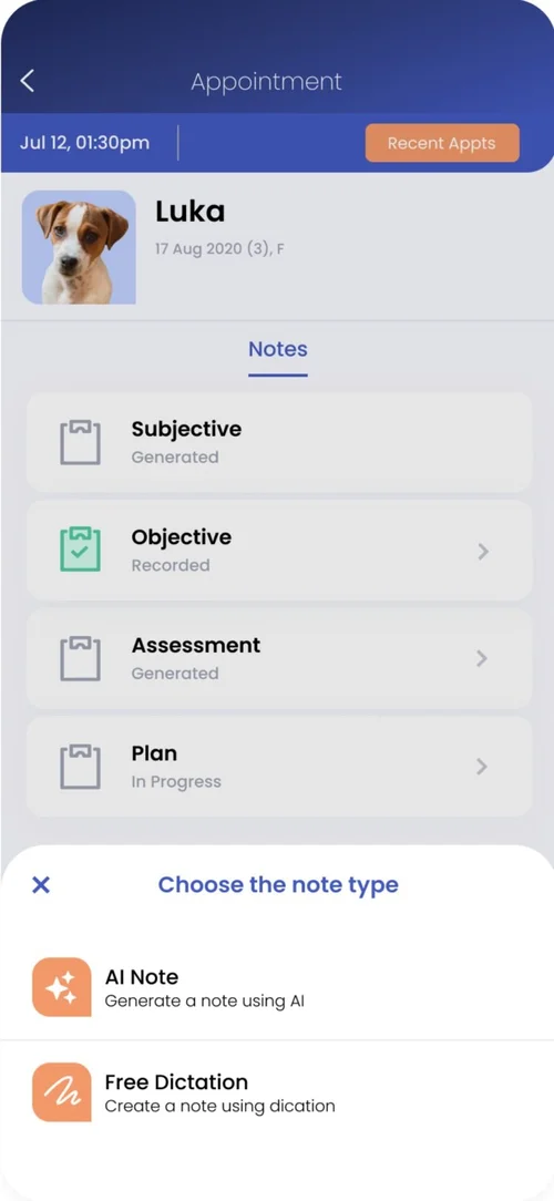 VetBuddy: AI-Powered Hands-free Documentation + Veterinary-Specific ...