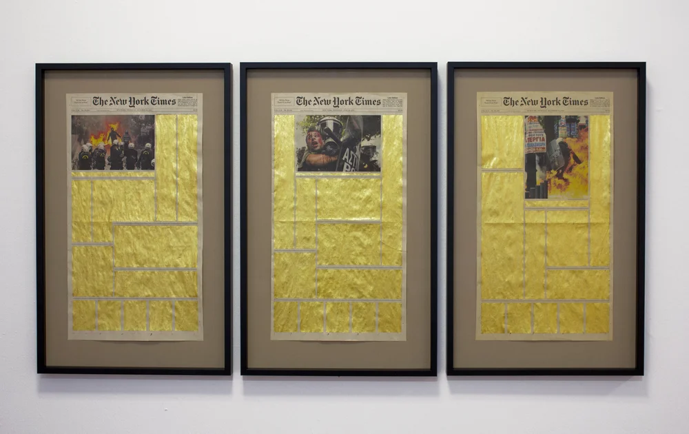 Golden Newspapers series — Panos Tsagaris "Panos Tsagaris"