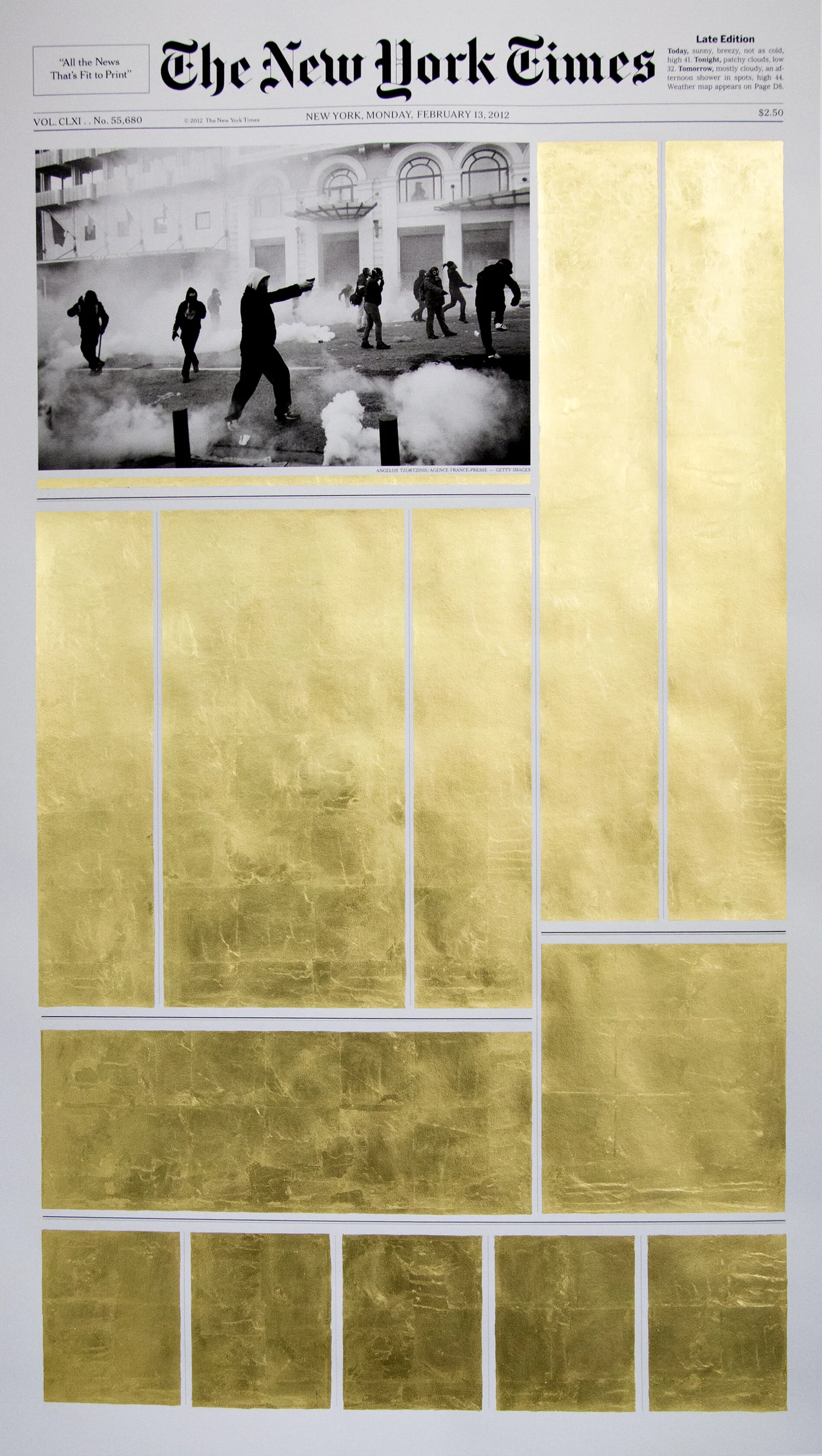 Golden Newspapers series — Panos Tsagaris "Panos Tsagaris"