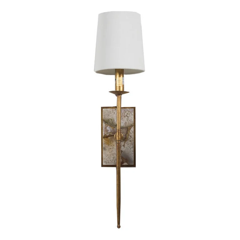 Drunmore Single Sconce – Traditional Design with Modern Bronze and ...