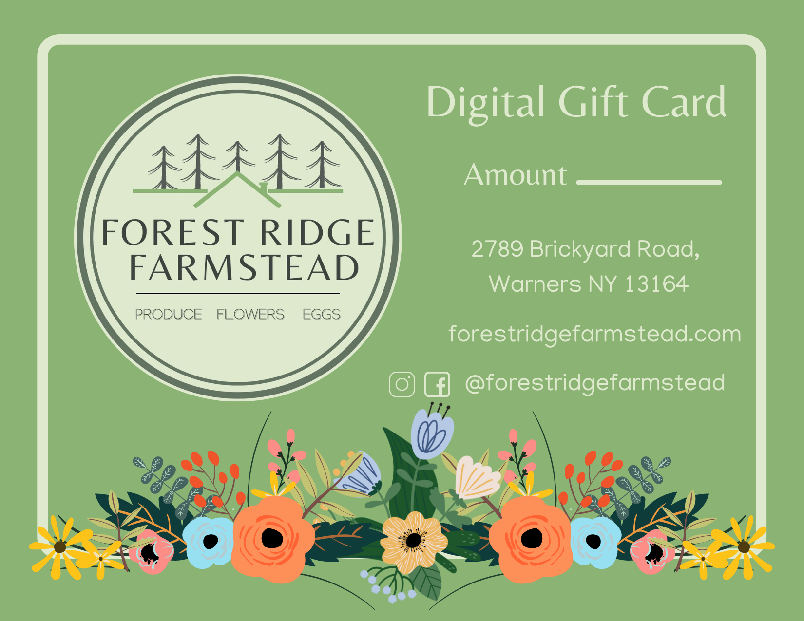 The Bounty — Forest Ridge Farmstead