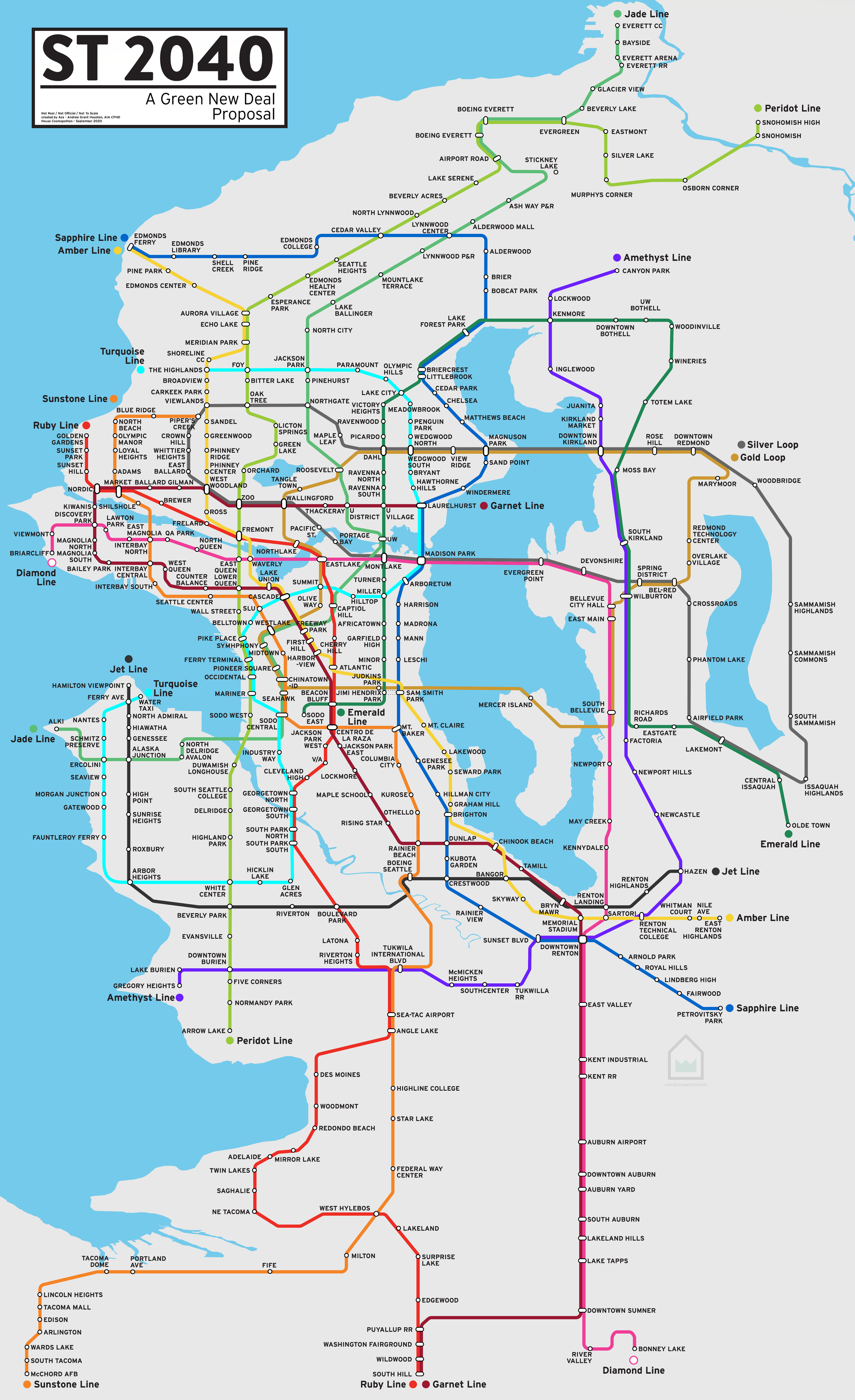 Seattle Light Rail Plan Map - Infoupdate.org